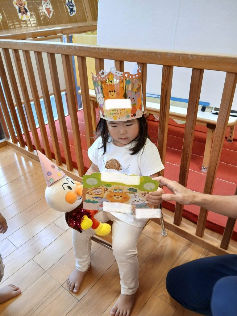 🎂誕生会楽しかったね🎂 | 今伊勢園ブログ｜小規模認可保育園【サンライズキッズ保育園 今伊勢園】【公式】